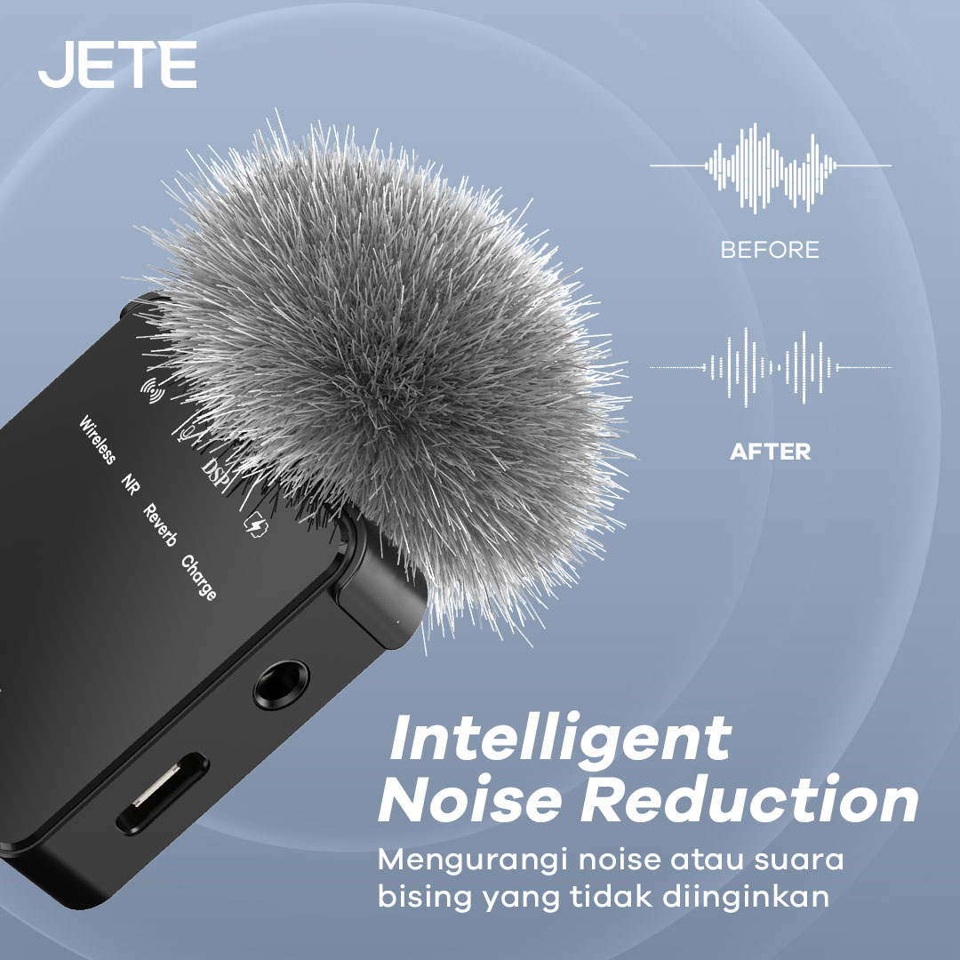 Jual Wireless Microphone JETE MX2 Series - JETE Indonesia